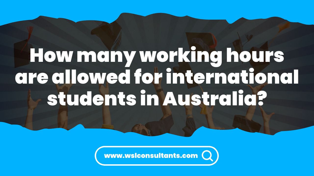 How many working hours are allowed for international students in ...